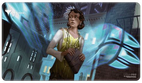 Commander Series 1 Mono Giada Stitched Standard Gaming Playmat For