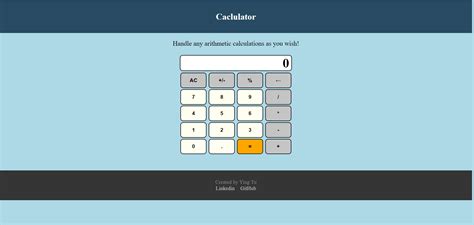 GitHub Yingtu35 Web Calculator A Simple Calculator Web Application