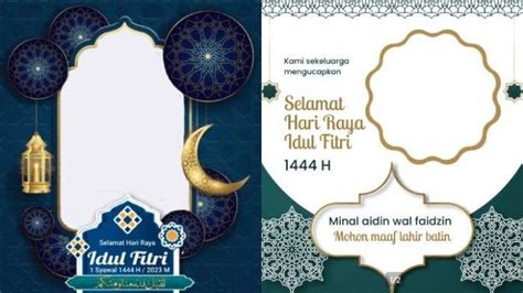 30 LINK Twibbon Idul Fitri 2023 Gratis Dan Menarik Untuk Ucapan Selamat