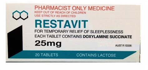 Restavit Tabs 25mg 20 Corner Chemist