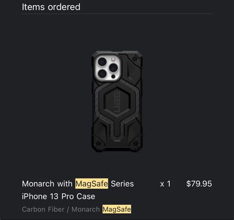Uag Monarch Iphone 13 Pro Magsafe Case Mobile Phones And Gadgets Mobile