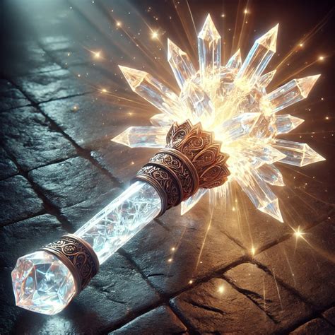 Light Mace Crystal Moriihub