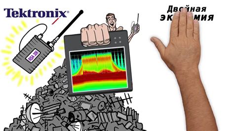 Tektronix Rsa306 Обнаружение помех Youtube