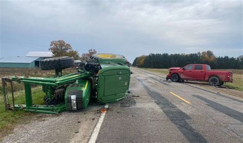 Collision Sends Two To Hospital