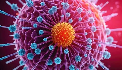 Premium Photo Virus Background