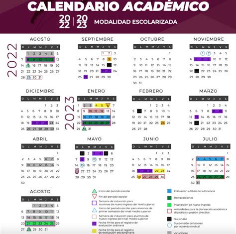 Calendario 2023 Ipn Escolarizado Image To U