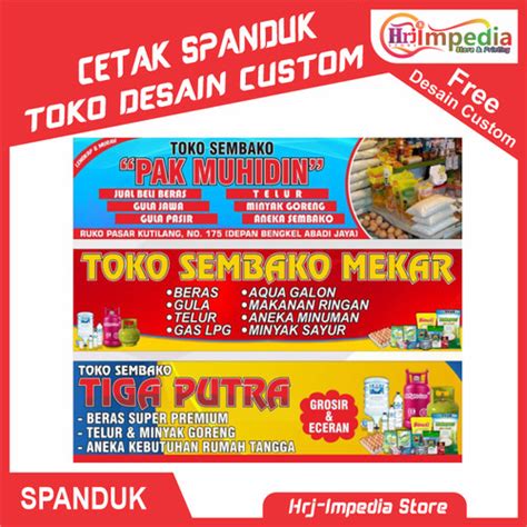 Jual Cetak Spanduk Warung Makan Cetak Spanduk Toko Spanduk Usaha Dagang