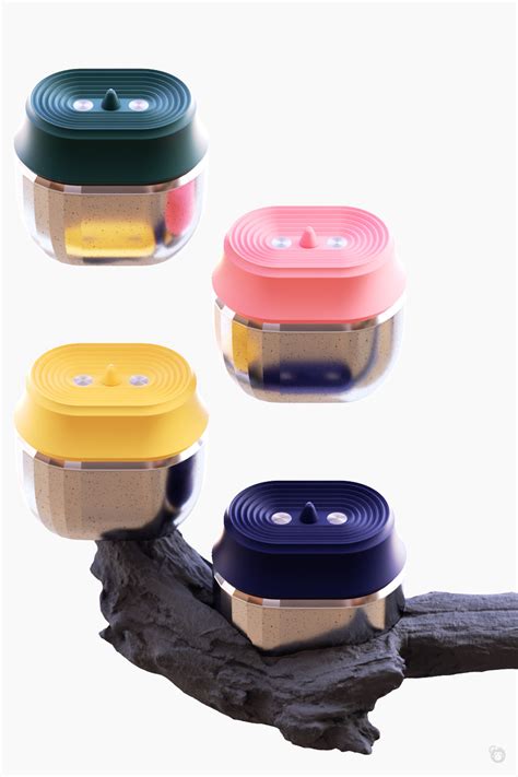 朵心丨electric Pulse Massage Instrument On Behance