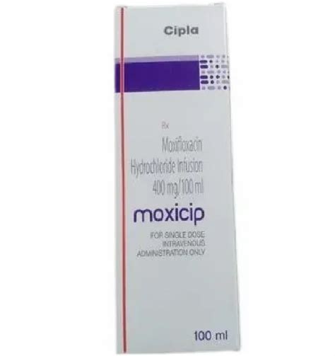 400 Mg Moxifloxacin Hydrochloride Infusion At ₹ 250 Piece