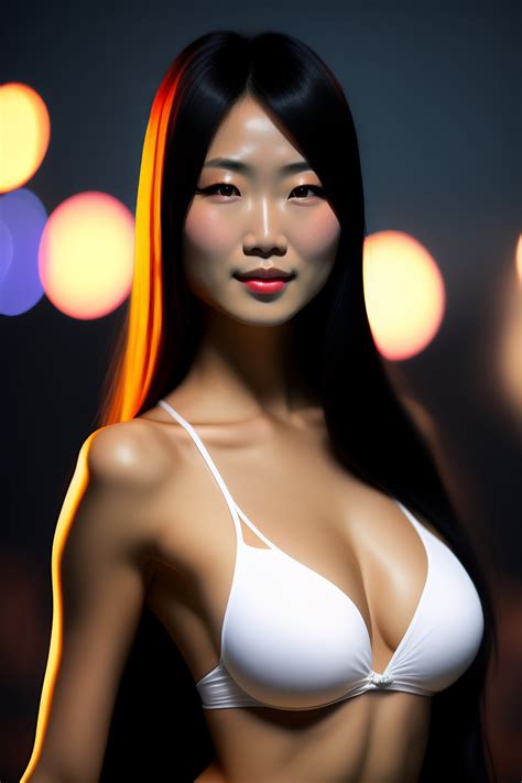 Lexica Female Japanese Black Long Straight Hair Around 20 Years