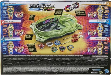 Hasbro E EU Beyblade Burst Rise Hypersphere Extreme Challenger Battle Set Bei bücher