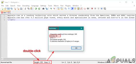 How To Check The Word Count In Notepad