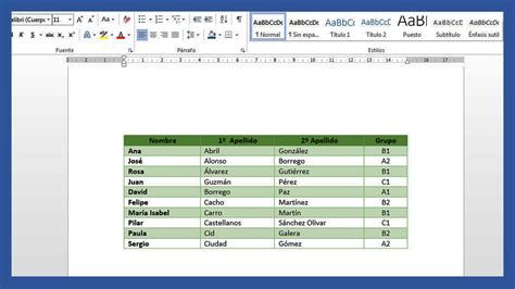 Word Vincular Tabla De Excel A Word Saber Programas