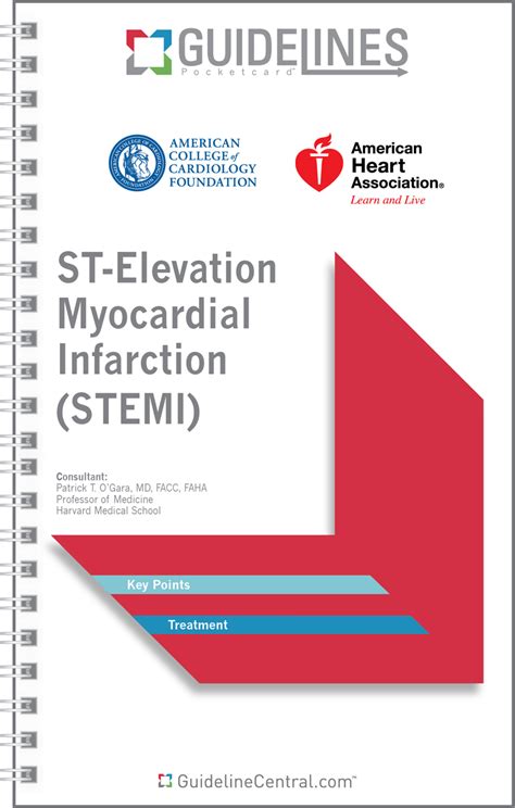 St Elevation Myocardial Infarction Stemi Guidelines Pocket Guide Guideline Central