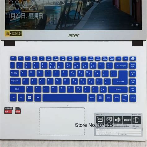 14 Inch Waterproof Silicone Laptop Keyboard Cover Protector Film For