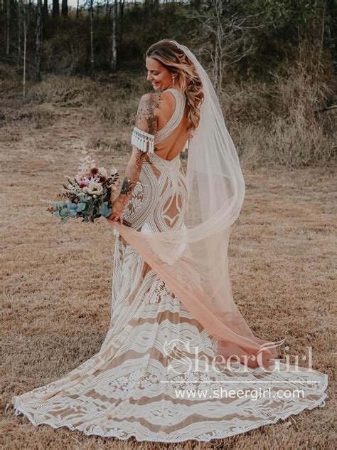 Ivory Lace Beach Wedding Dresses Off The Shoulder Summer Beach Wedding