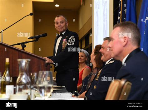 U S Air Force Chief Master Sgt Erik Thompson Command Chief Of Air