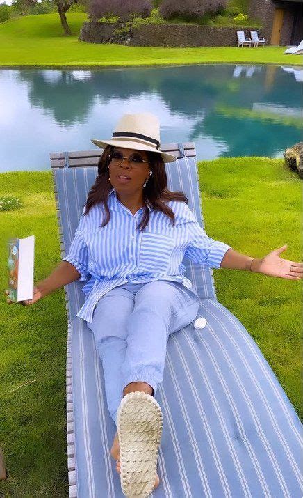 Oprah Winfrey 69 Showcases Unbelievable Weight Loss In Waterside Photo At 100m Mega Mansion