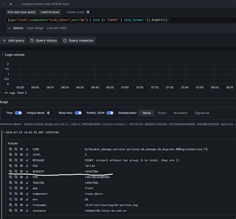 Logql How To Query Logs Based On The Output Of Another One Grafana