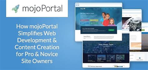 How Mojoportals Intuitive Extensible Cms Optimizes Web Development