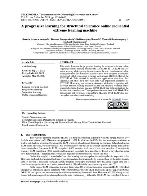 A Progressive Learning For Structural Tolerance Online Sequential