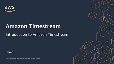 Introduction To Amazon Timestream Demo Youtube