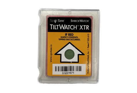 【compare 2】spotsee Tiltwatch Vs Wan Yo Leaning Label Shipping Indicator Trends