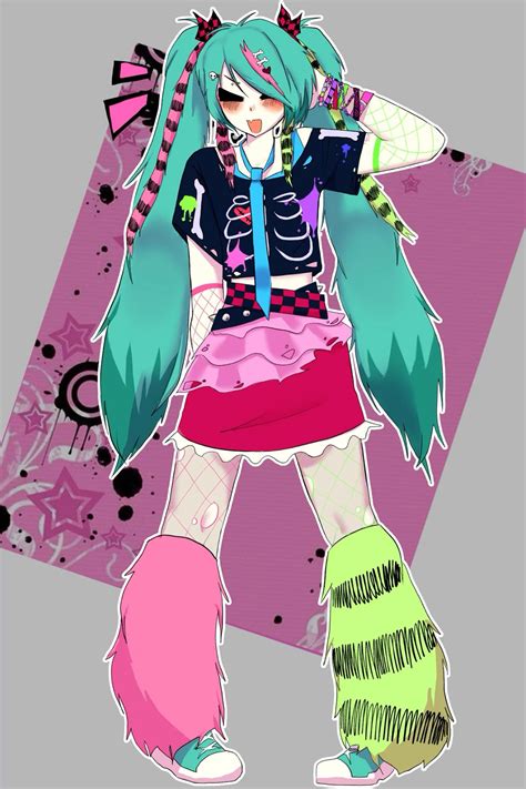 Scene Miku In 2025 Hatsune Miku Vocaloid Miku