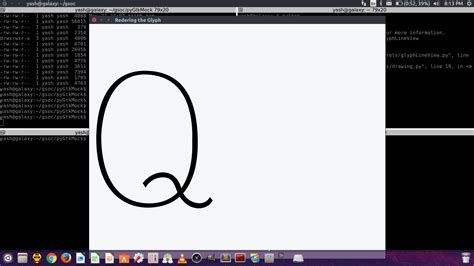 Sugar Font Editor Activity Drawing Ufo Glif Outlines With Cairo