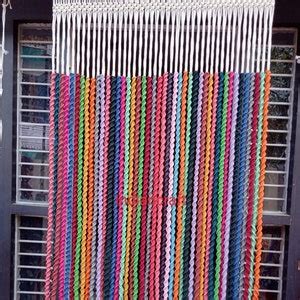 Macrame Curtain Handmade Boho Door Hanging Perfect For Room Decor Ideal Gift For Bohemian