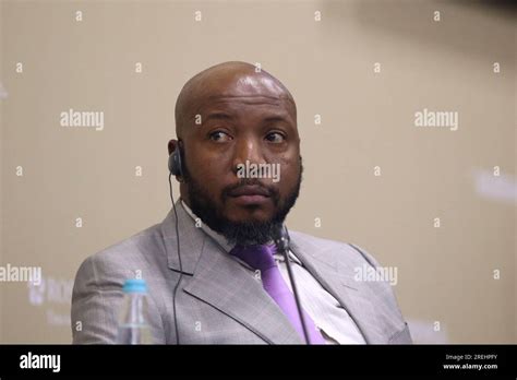 Macbeth Sibaya African Football Player Attends A Session On Prospects For International Large
