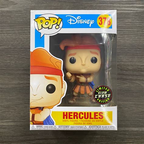 Funko Pop 378 Disney Hercules Glow Chase Hobbies And Toys Toys