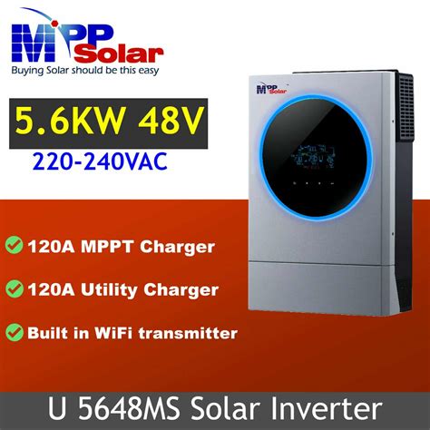 5kw 48v Mpp Solar Hybrid Solar Inverter Sok Battery Nz