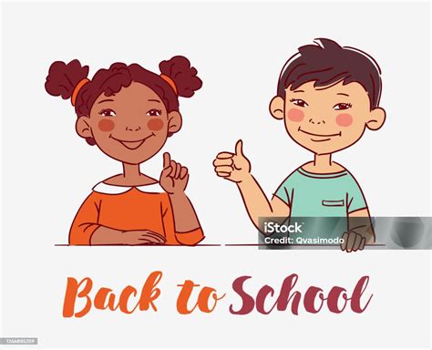 재미있는 아이들 행복한 아이들의 다민족 부부 다른 만화 얼굴 아이콘 4 5세에 대한 스톡 벡터 아트 및 기타 이미지 4 5세 6 7 살 8 9 살 Istock