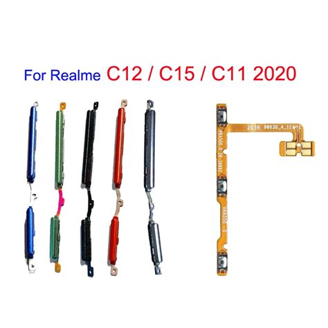 Power On Off Button Flex And Volume Up Down Button Flex For Realme C11