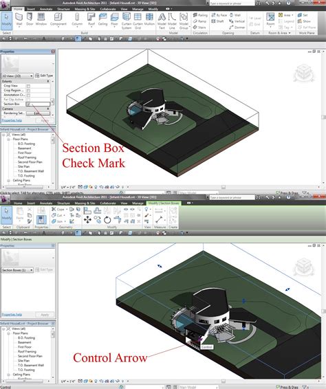 Salukitecture Rendering A Section View In Revit