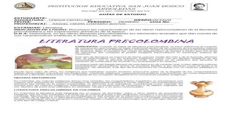 Pdf Literatura Precolombina Pdfslidenet