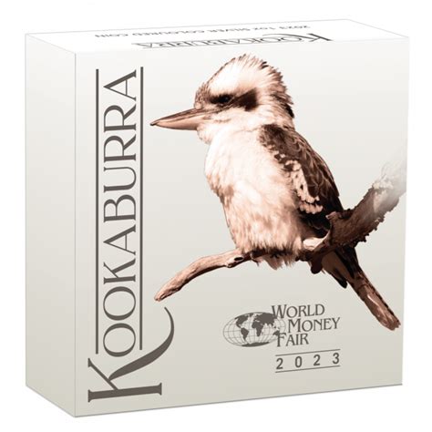 1 Dollar World Money Fair WMF Berlin Coin Show Special Kookaburra