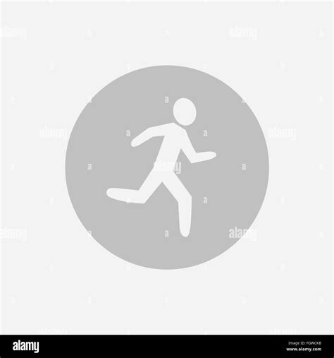 Emergency Exit On A White Background Stock Vector Image And Art Alamy