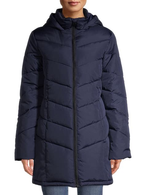 Buy Big Chill Womens Chevron Quilted Puffer Coat Online At Lowest Price
