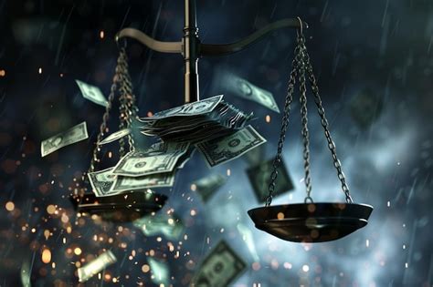 Premium Photo Conceptual Image Of A Broken Scale With Soaring Pr