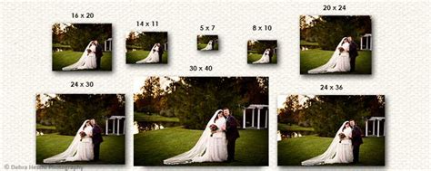 A Visual Guide Overview Of Print Sizing Debra Heschl Photography