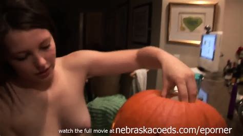 Halloween Naked Cooking In The Kitchen