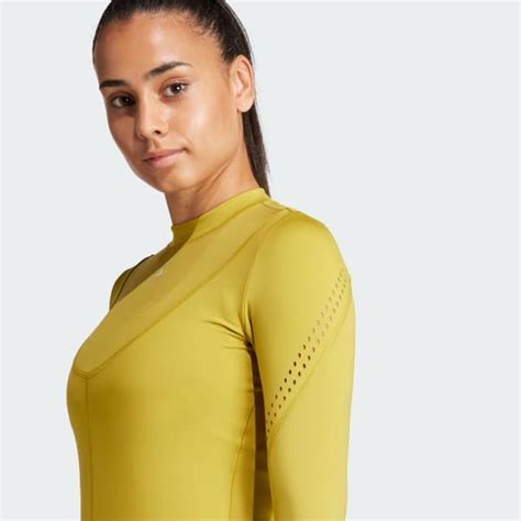 Adidas By Stella McCartney TruePurpose Training Long Sleeve Tee Green