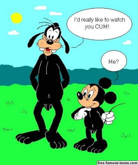 Post Goofy Mickey Mouse