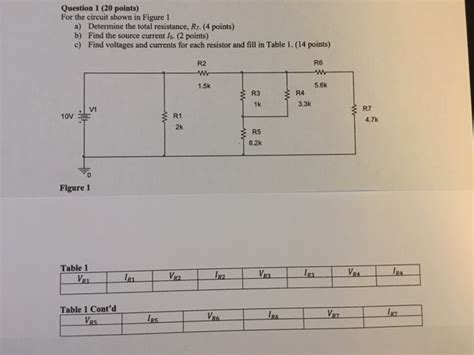 Solved For The Circuit Shown In Figure A Determine The Chegg