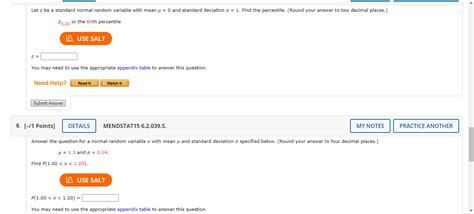 Solved Let Z Be A Standard Normal Random Variable With Mean Chegg