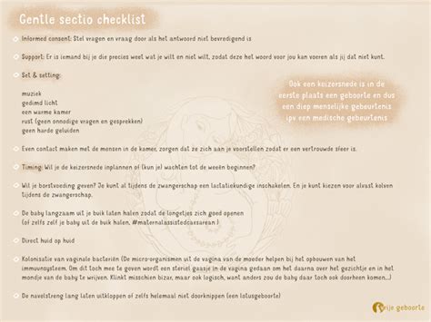 Zo Bereid Je Je Voor Op Een Gentle Sectio Vrije Geboorte