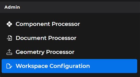 Getting Started Workspace Configuration