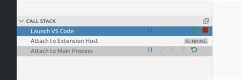 Debug Icon Issues In Call Stack View · Issue 84573 · Microsoftvscode · Github